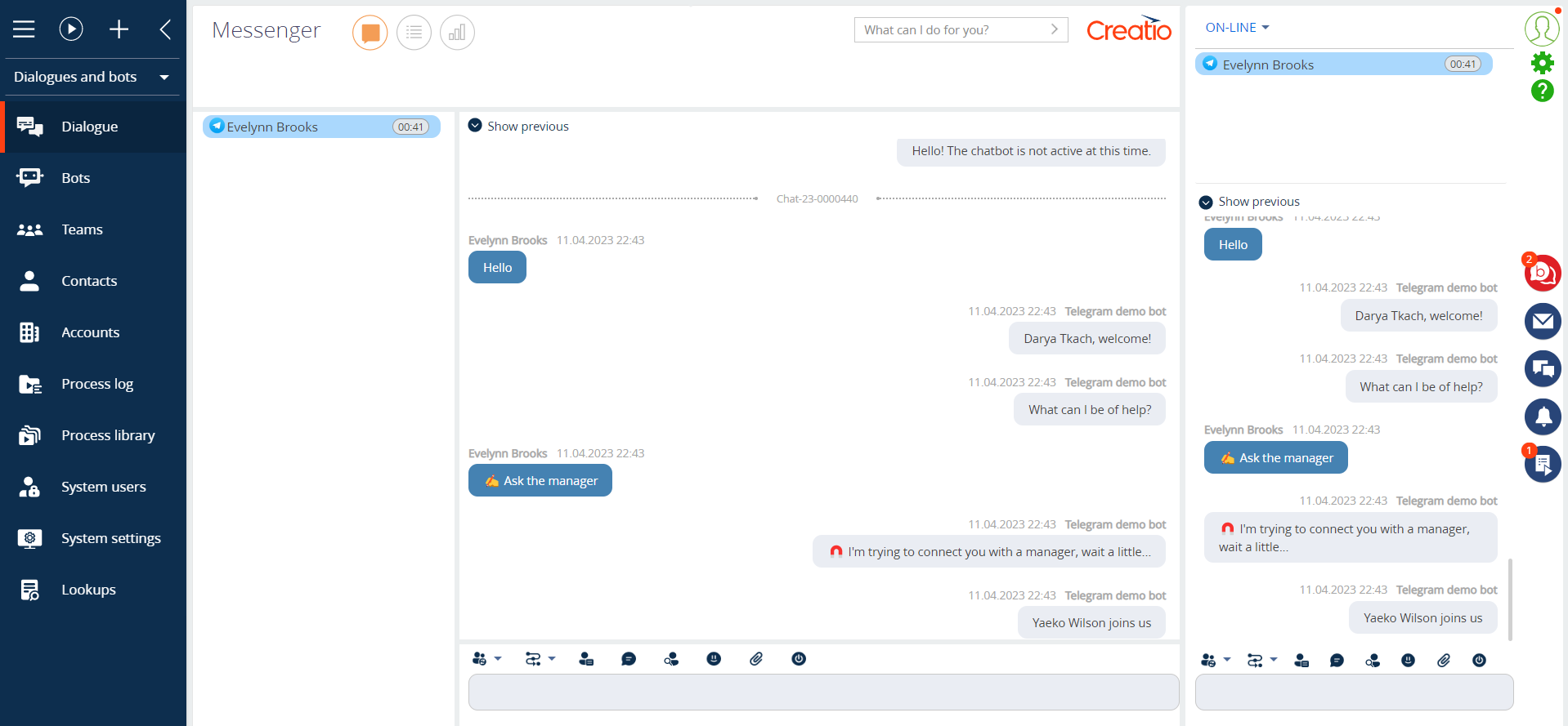 Banza Chat Aggregator for Creatio | Creatio Marketplace